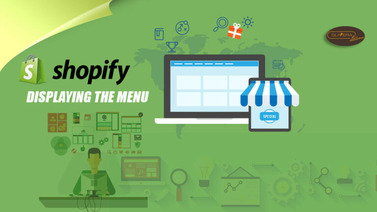 How to display the navigation in Shopify - Displaying the menu