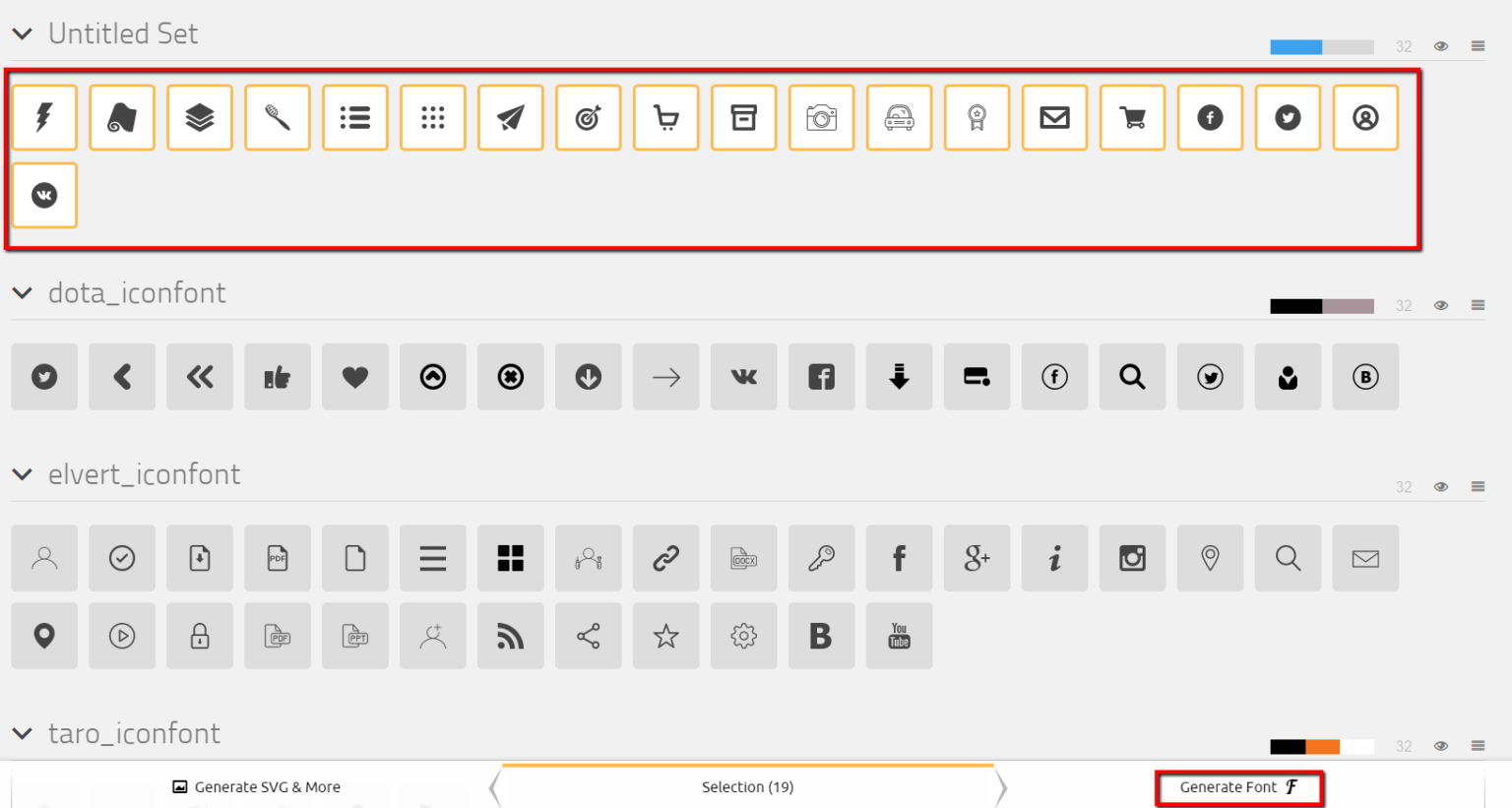 How to create and use icon fonts with GULP | Icon Fonts for frontend ...